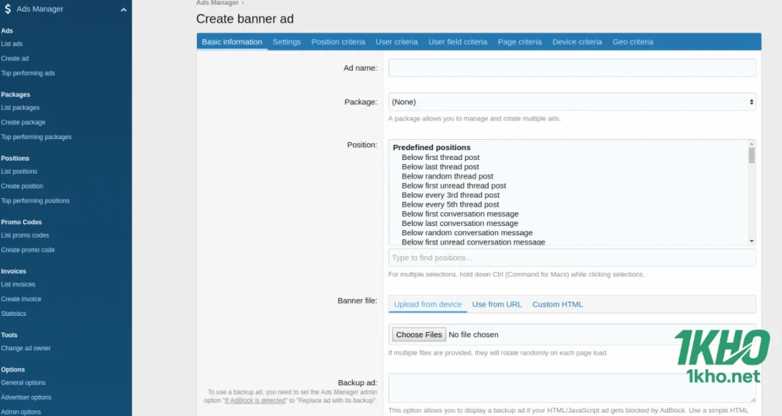 VIP Addons - Ads Manager 2 by Siropu | OneHub Network™